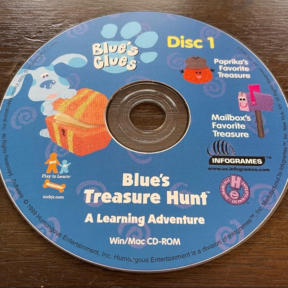 Portable Audio & Video | Blues Clues Blues Treasure Hunt | Poshmark